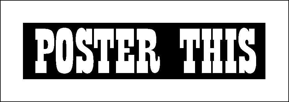 Poster This - RAMONES In London 31 December 1977 - TURN UP THE VOLUME